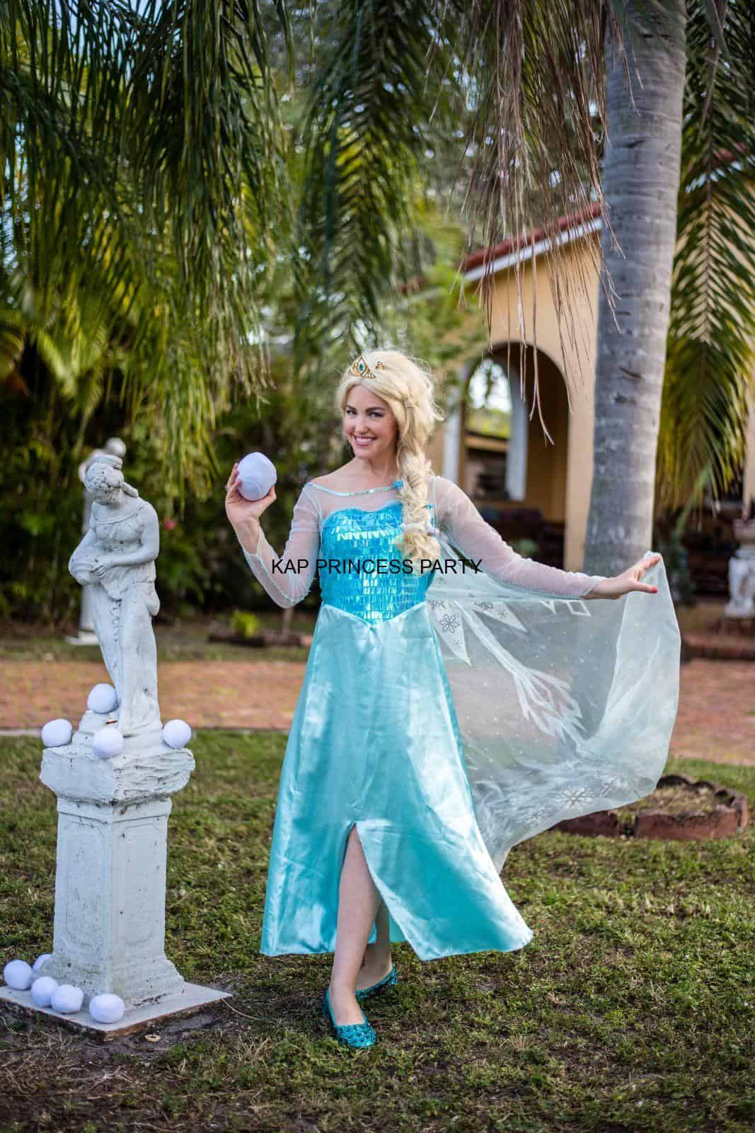 Hire Elsa for a Birthday - Princess Party